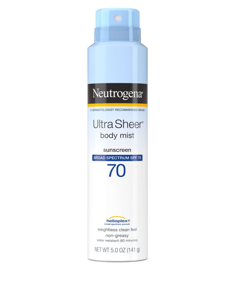 Xịt Chống Nắng Neutrogena Ultra Sheer Lightweight Sunscreen Spray Spf